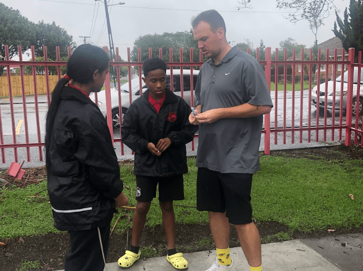 Mentos and Diet Coke eruption – Willy @ Pt England School